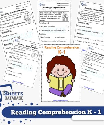 Reading – Sheets