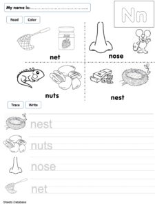 Alphabet Worksheets – Sheets