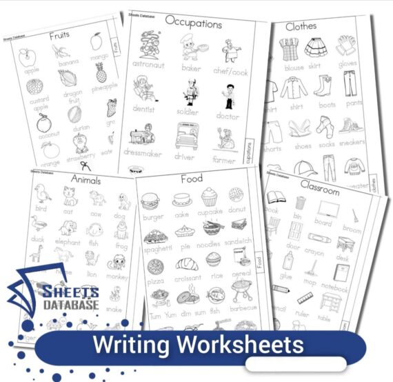 Writing Worksheets – Sheets