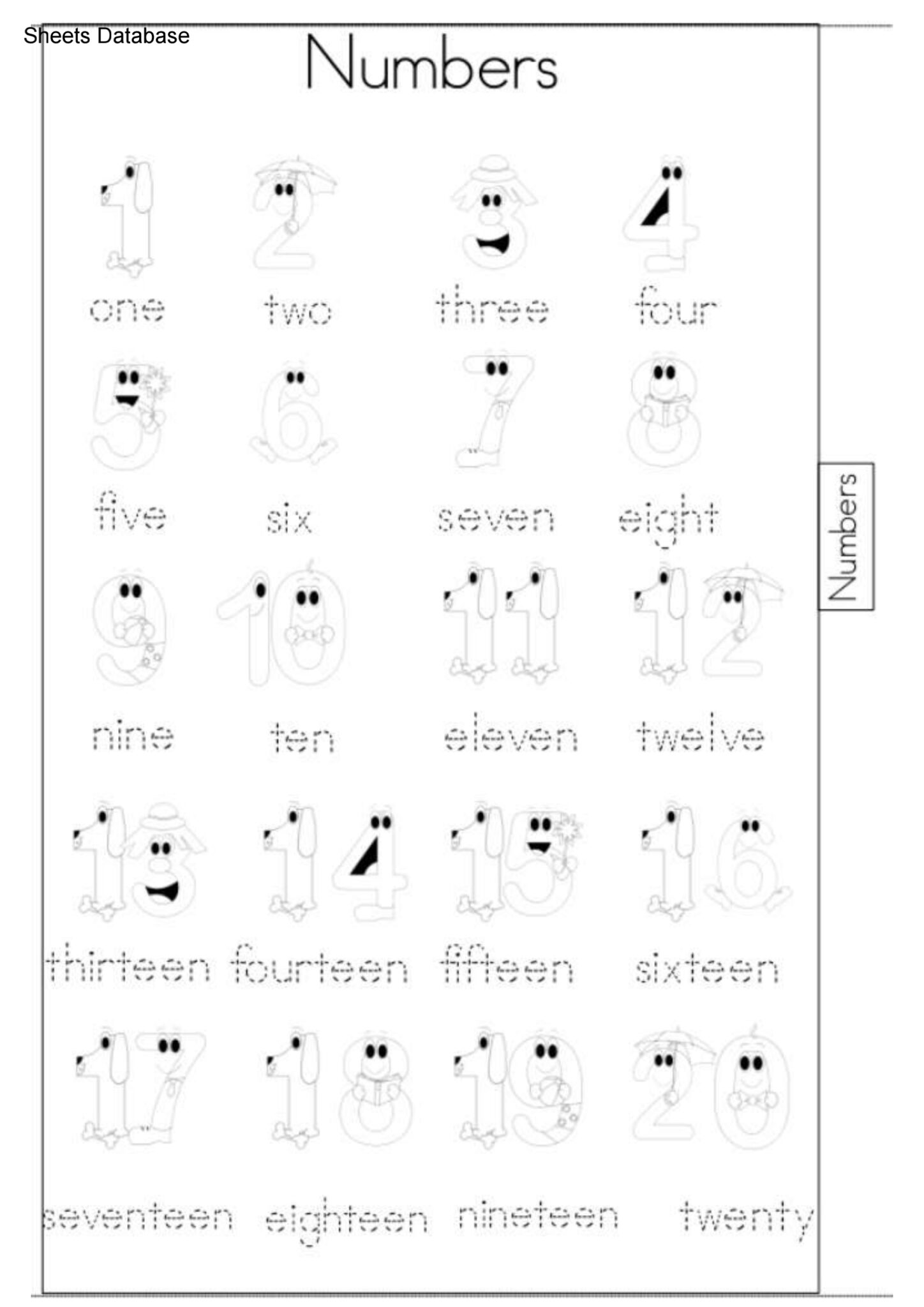 Writing Worksheets – Sheets