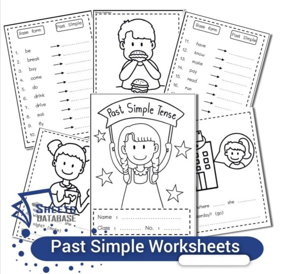 Past Simple Worksheets – Sheets