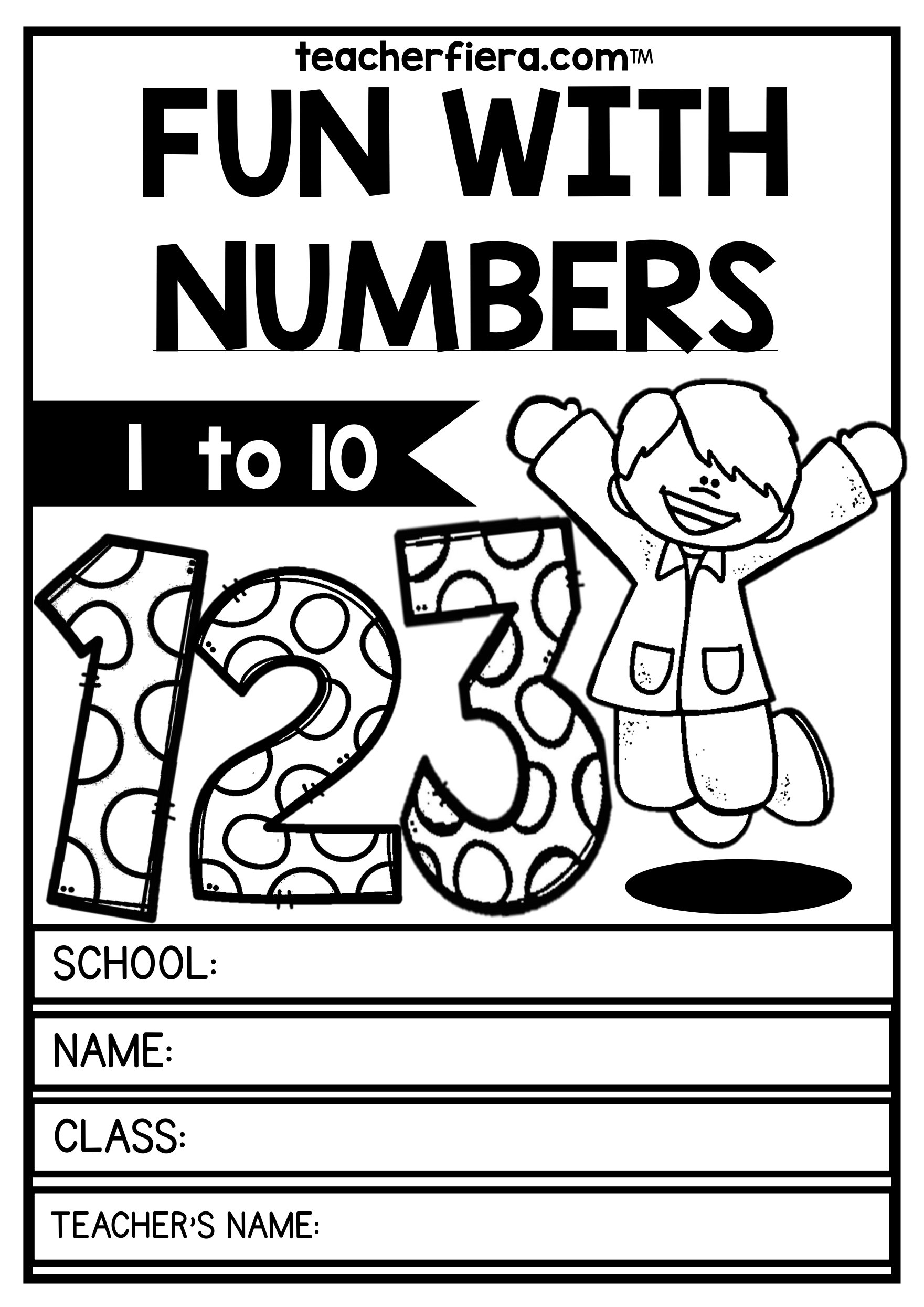 Fun with numbers worksheets – Sheets