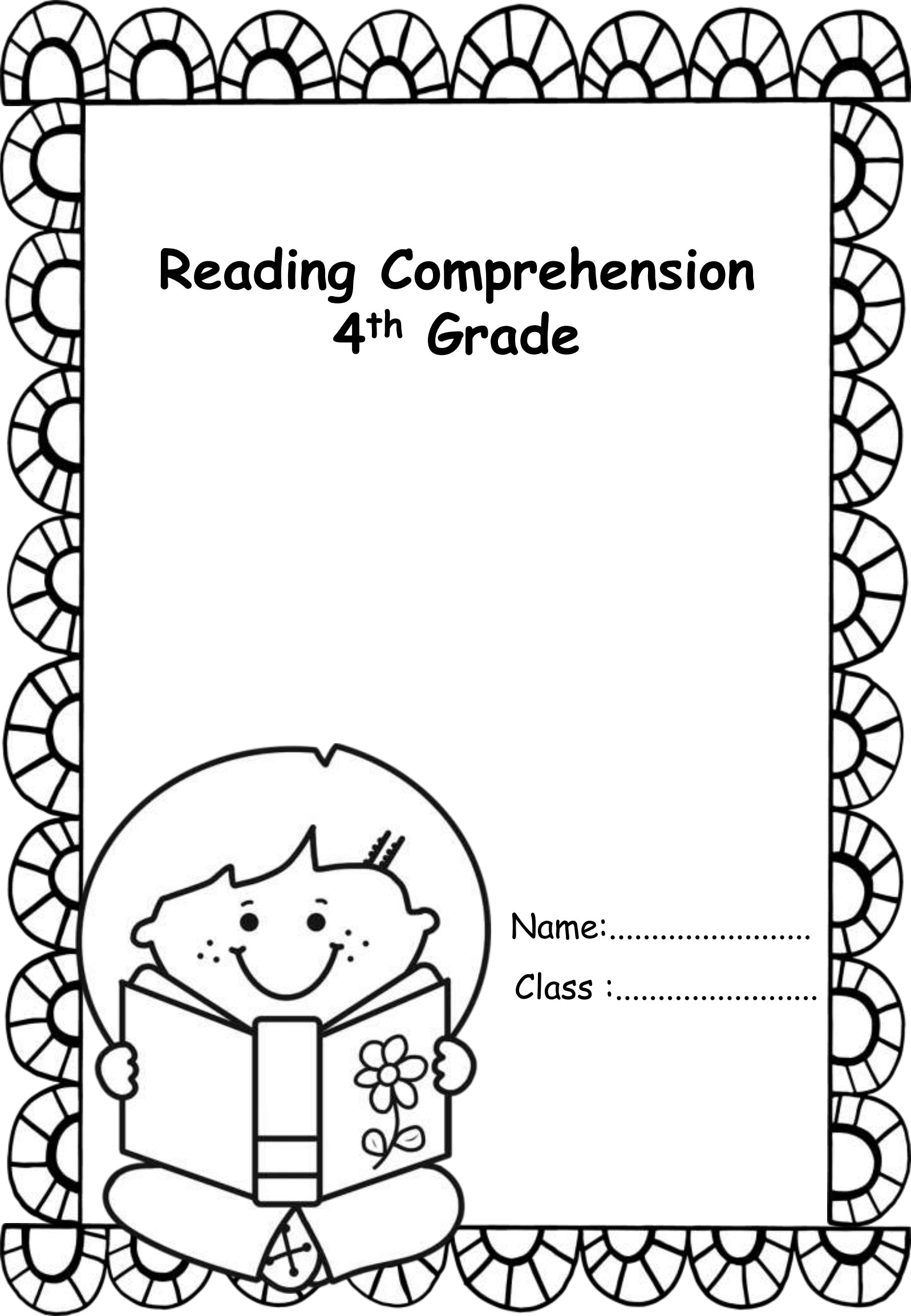 Reading Comprehension passages for 4th graders – Sheets
