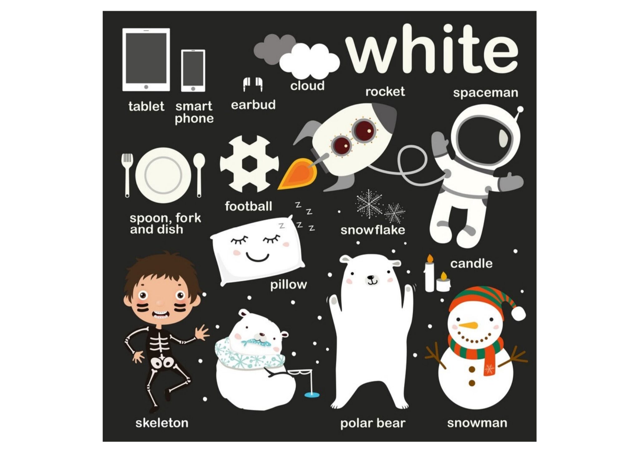 Colours cards – Sheets