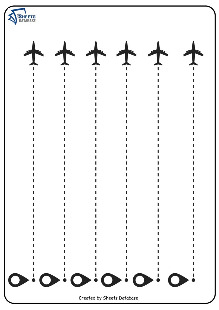 Tracing worksheets – Sheets