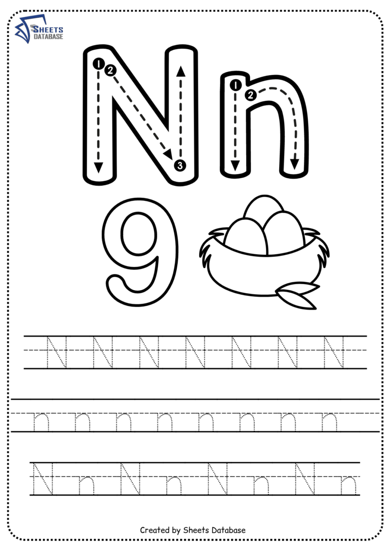 Alphabet Worksheets – Sheets