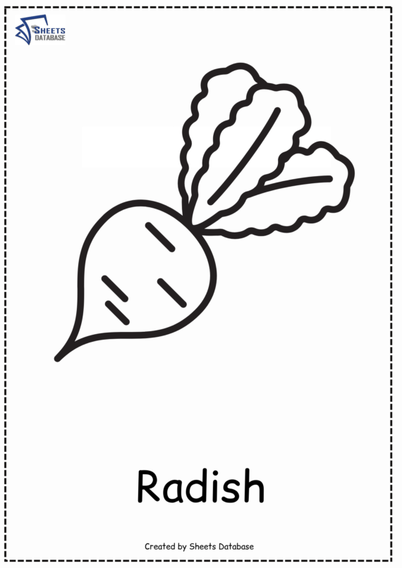 Vegetables worksheets – Sheets
