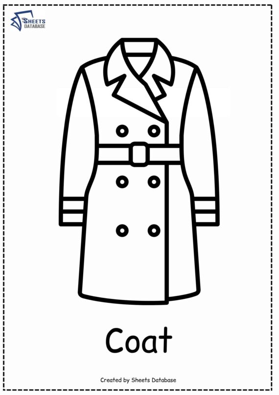Clothes and accessories worksheets – Sheets