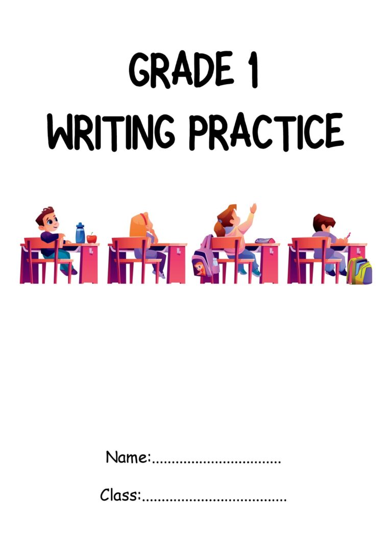Writing For 1st Graders Sheets Writing For 1st Graders Sheets
