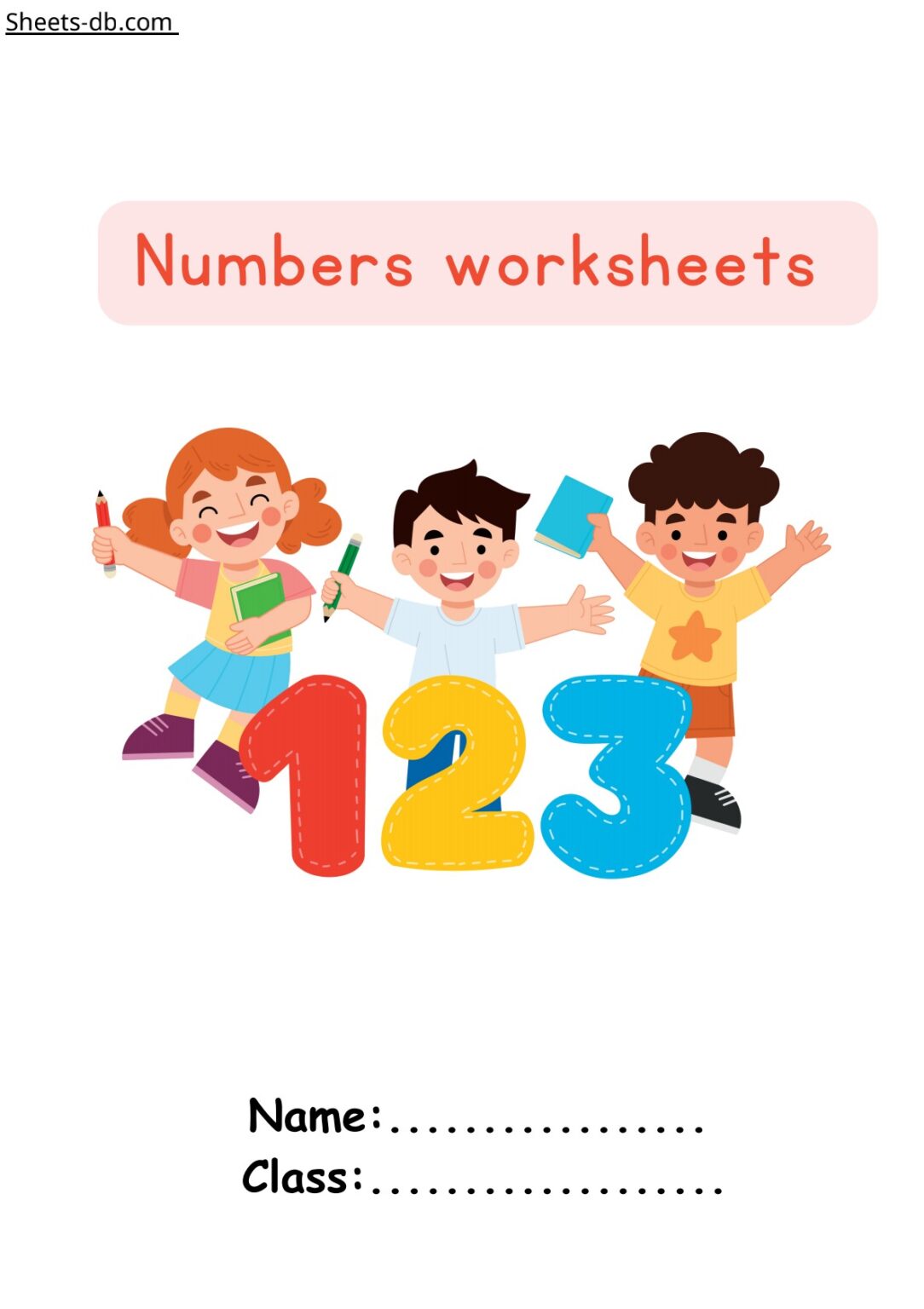 Numbers worksheets – Sheets