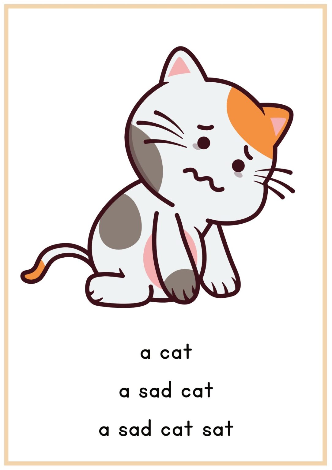 CVC Short Vowels Reading For Reading Comprehension – Sheets