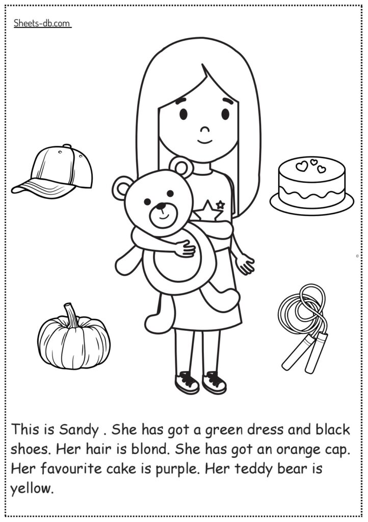 Read and color – Sheets