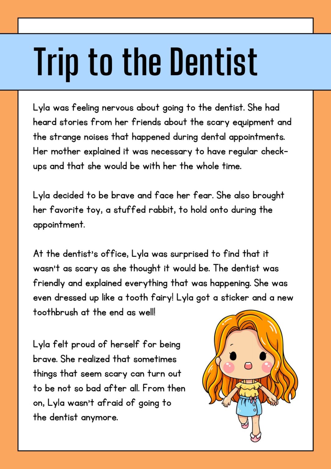 Reading Comprehension – Sheets