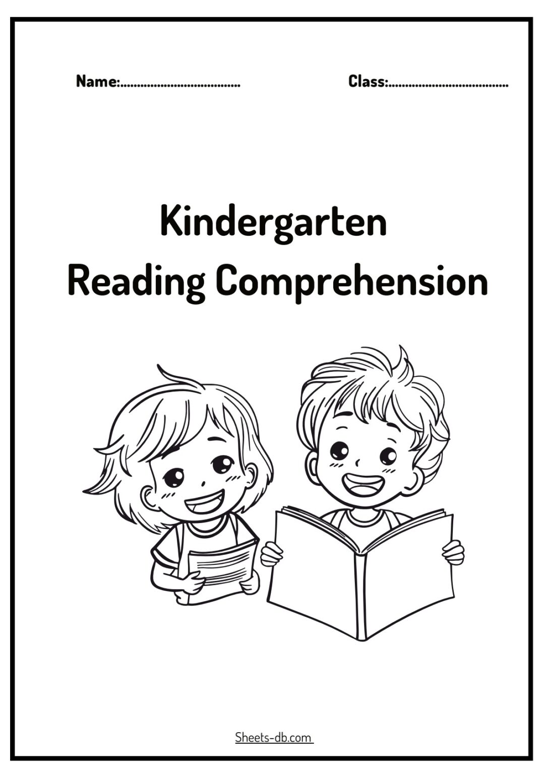 Reading comprehension – Sheets