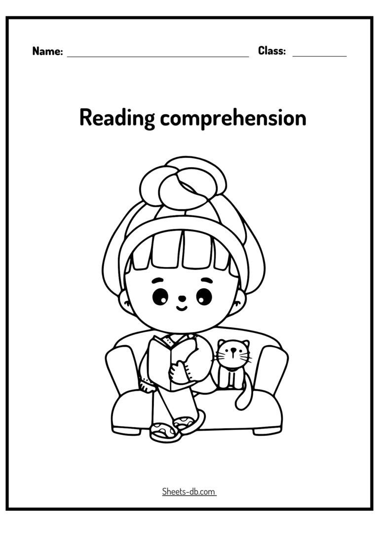 Reading Comprehension – Sheets