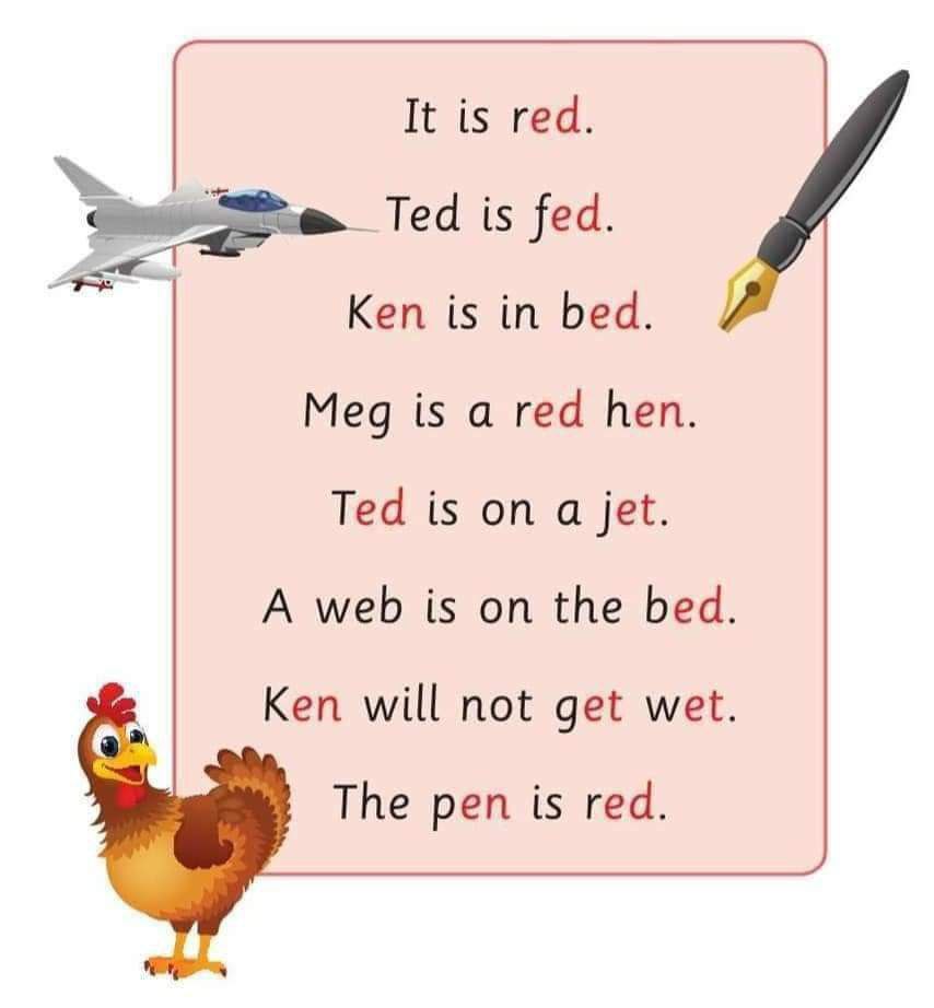 Short Reading Texts – Sheets