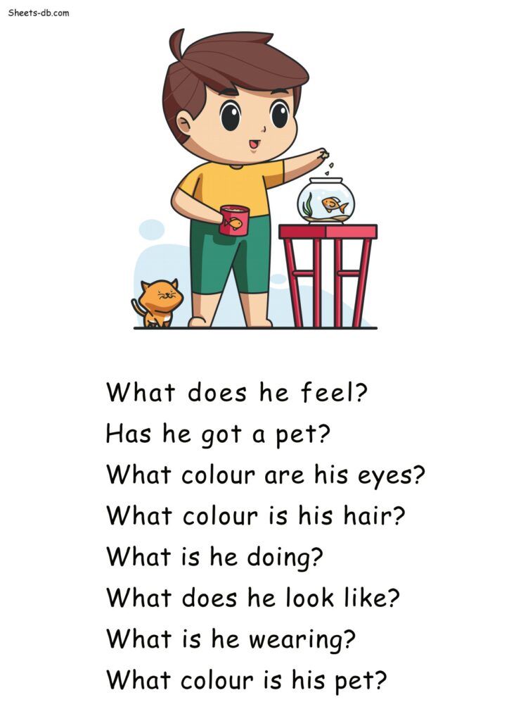 Speaking Cards – Sheets