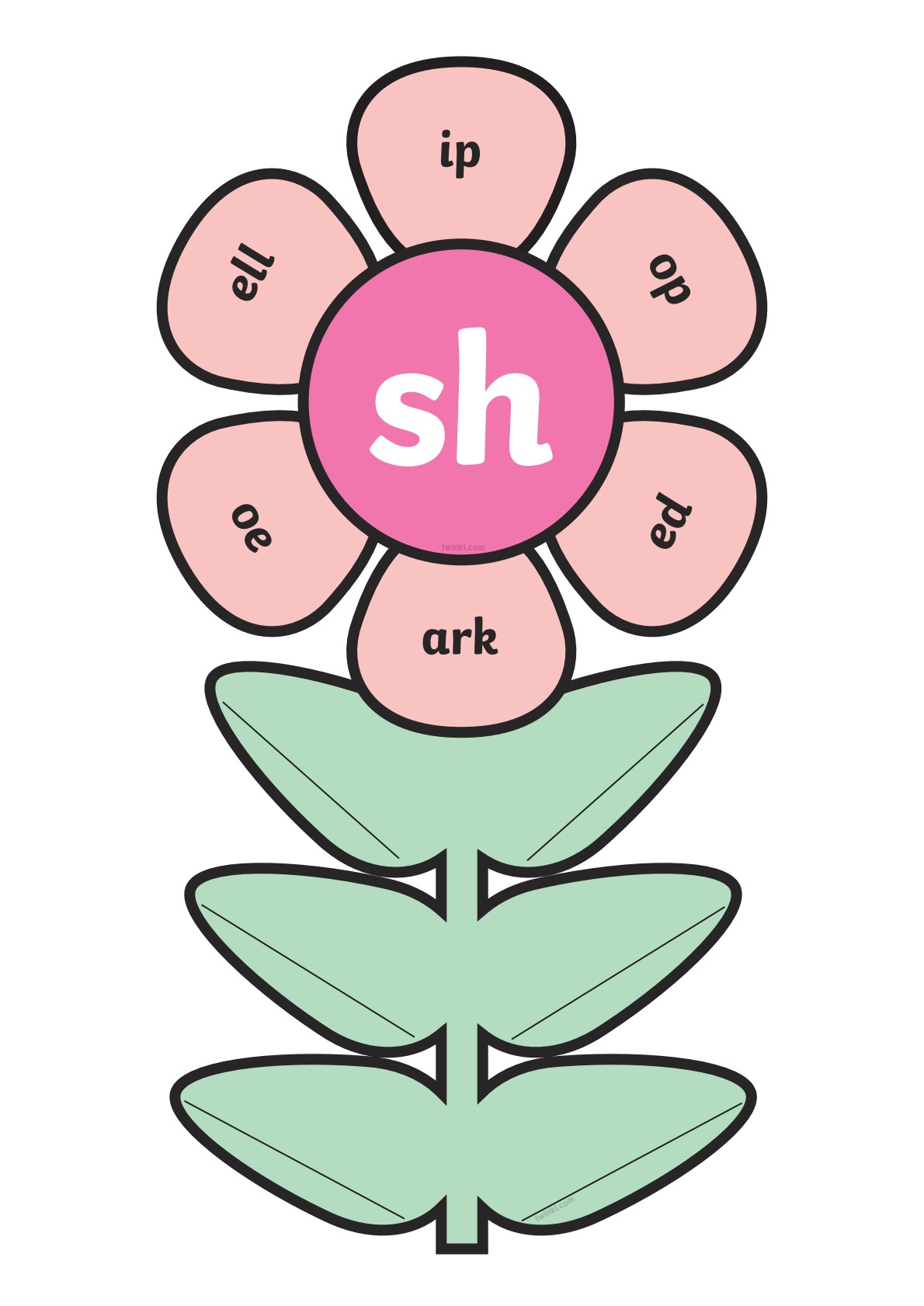 Digraphs Flowers – Sheets