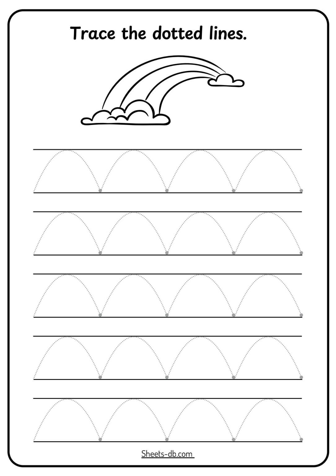 My Pencil Control Booklet – Sheets