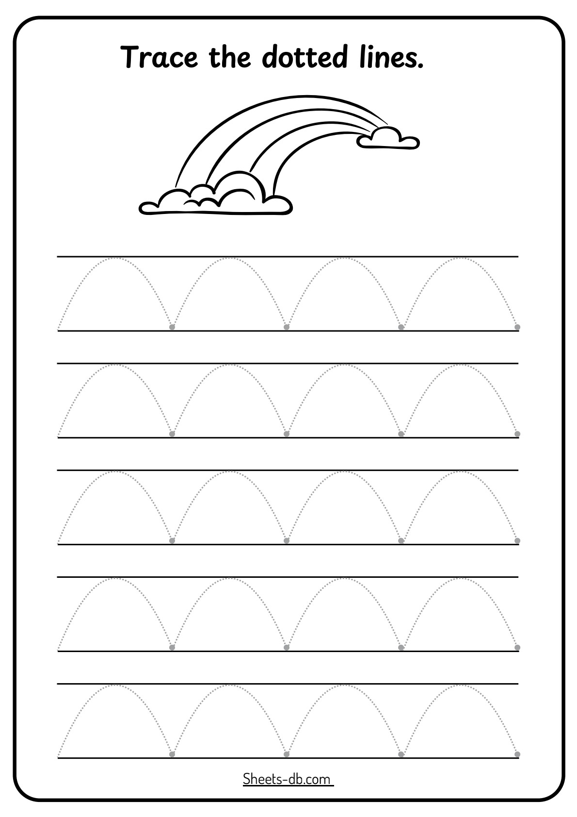 My Pencil Control Booklet – Sheets