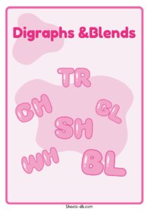 Digraphs & Blends – Sheets