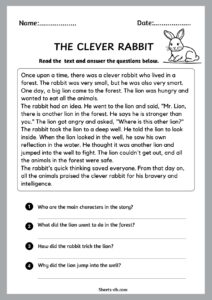 Reading Comprehension – Sheets